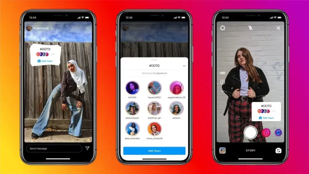 Instagram Bisa Kustomisasi Template Add Yours - Unbox.id